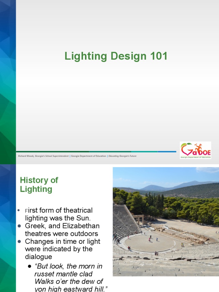 Edited Lighting Design PowerPoint | PDF | Electrical Components ...