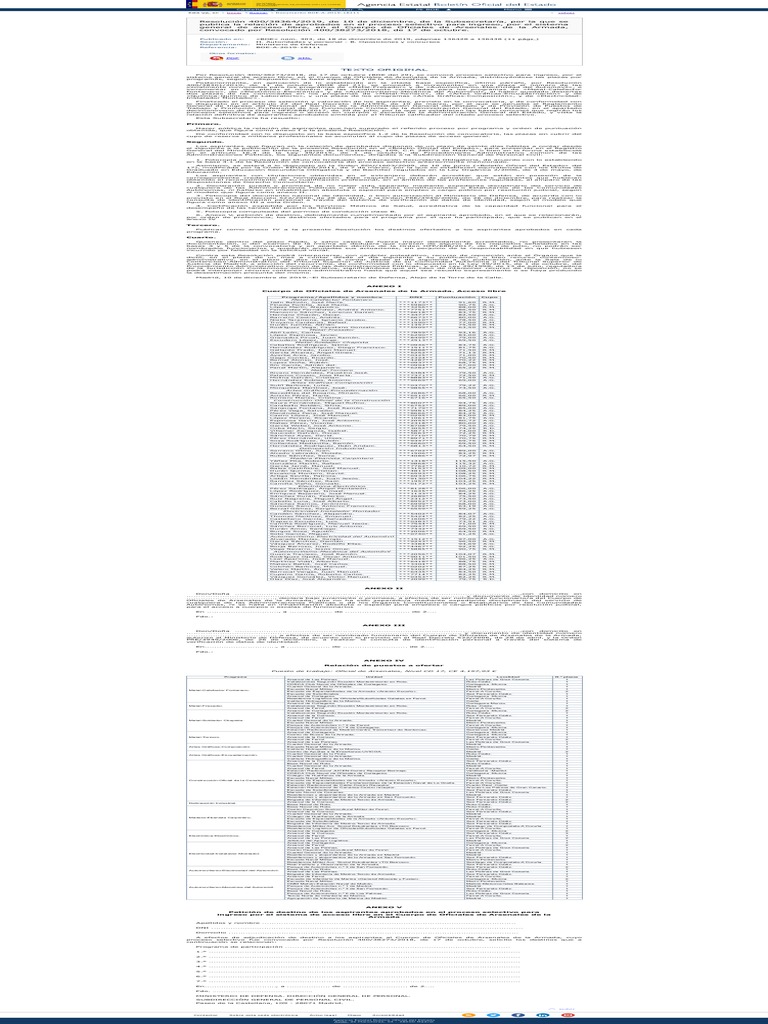 BOE - Es - Documento BOE-A-2019-18111-1 PDF | PDF | Gobierno de españa | España