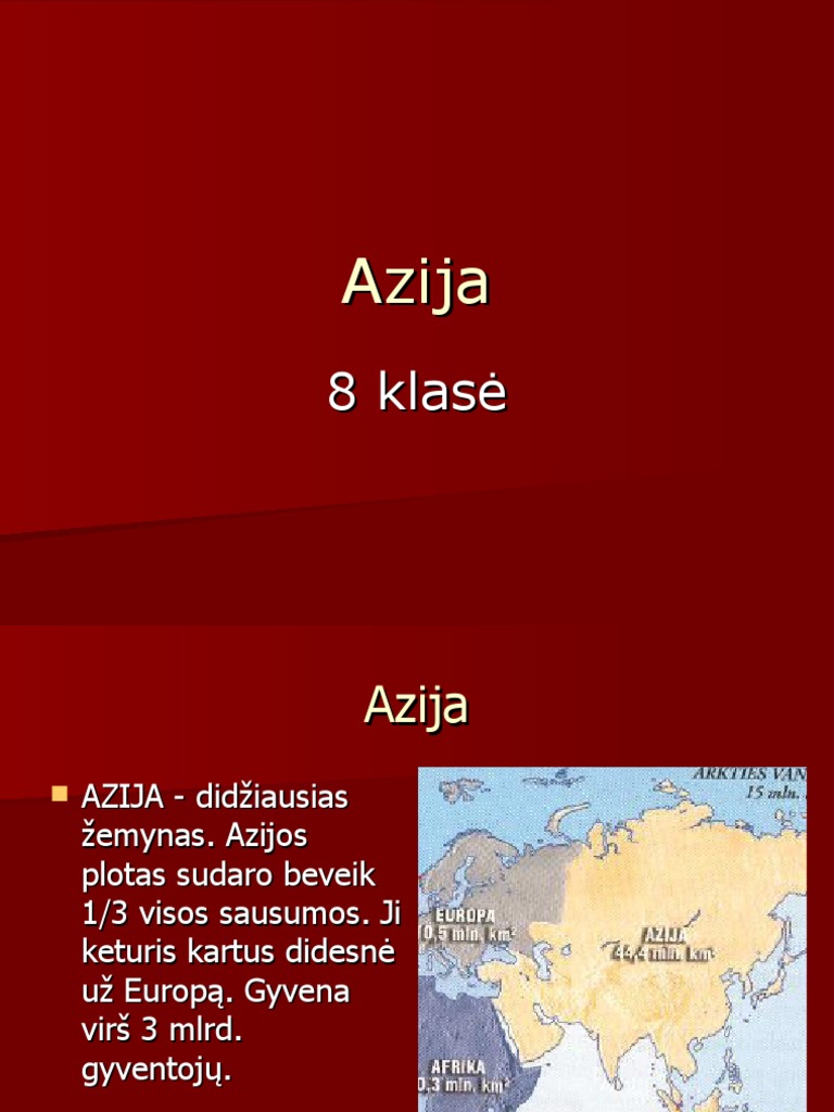 Azija | PDF