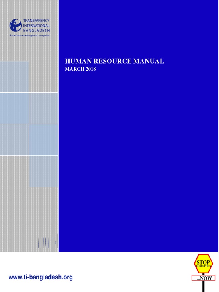 Human Resource Manual: MARCH 2018 | PDF | Recruitment | Employment