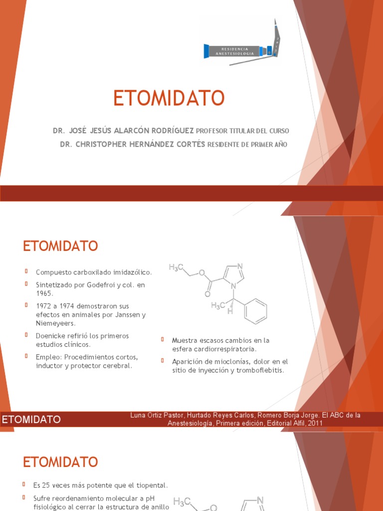 Etomidato | PDF | Cortisol | Especialidades Medicas