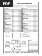 Formato Check List Camionetas | PDF | Tecnologías automotrices ...