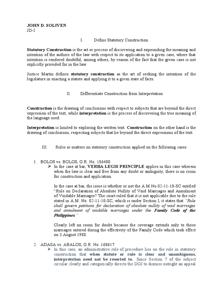 Shall Govern Petitions For Declaration of Absolute Nullity of Void ...