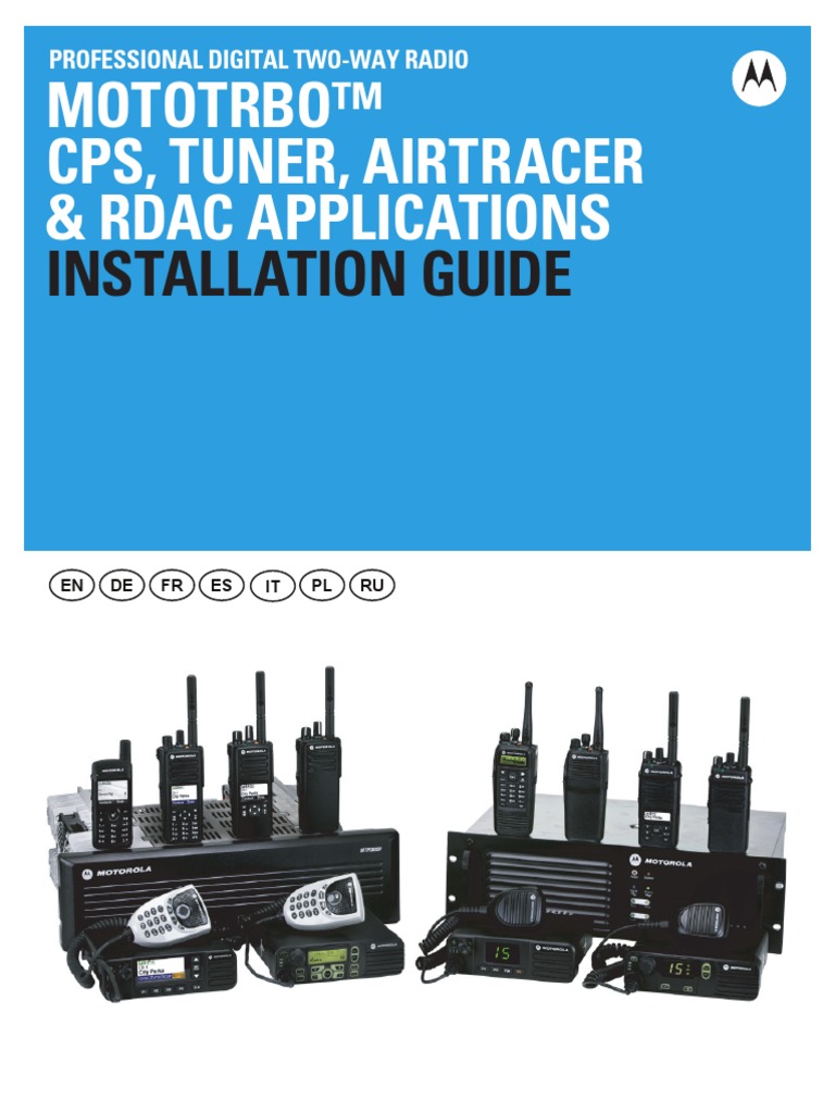 Installation - Guide RM MOTOTRBO PDF | PDF | Installation (Computer ...