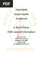 Tang Soo Do Forms and Terminology Guide | PDF | Combat Sports ...