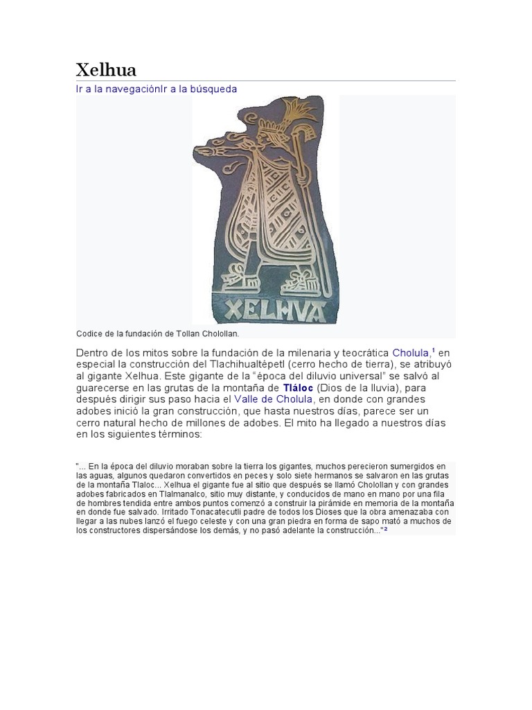 Mitos y leyendas de Cholula, Puebla | PDF | Religión y creencia
