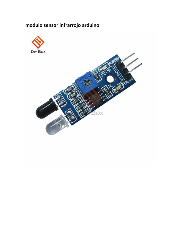 Modulo Sensor Infrarrojo Arduino | PDF