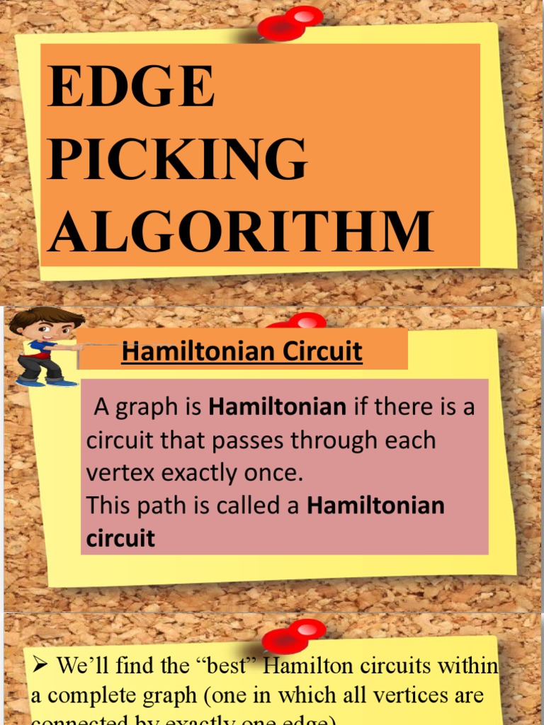 Edge-Picking Algorithm | PDF | Algorithms And Data Structures | Algorithms