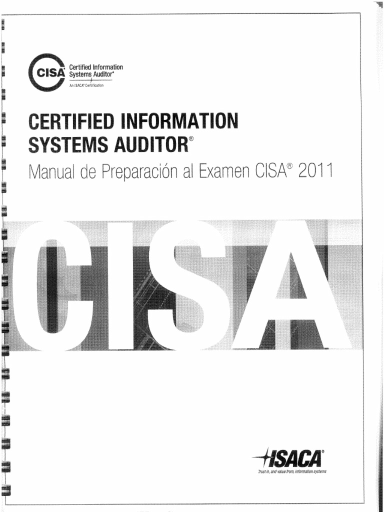 Manual CISA 2011 PDF | PDF