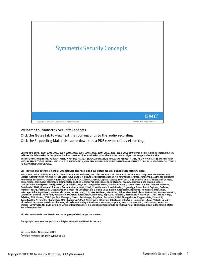 2 Vmax Security Concepts | PDF | Transport Layer Security | Encryption