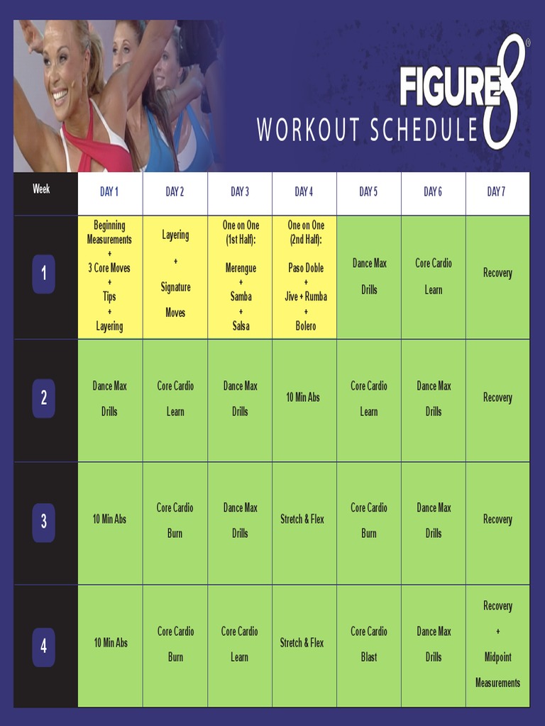 Figure 8 Basic Schedule | PDF | Social Dance | Dances