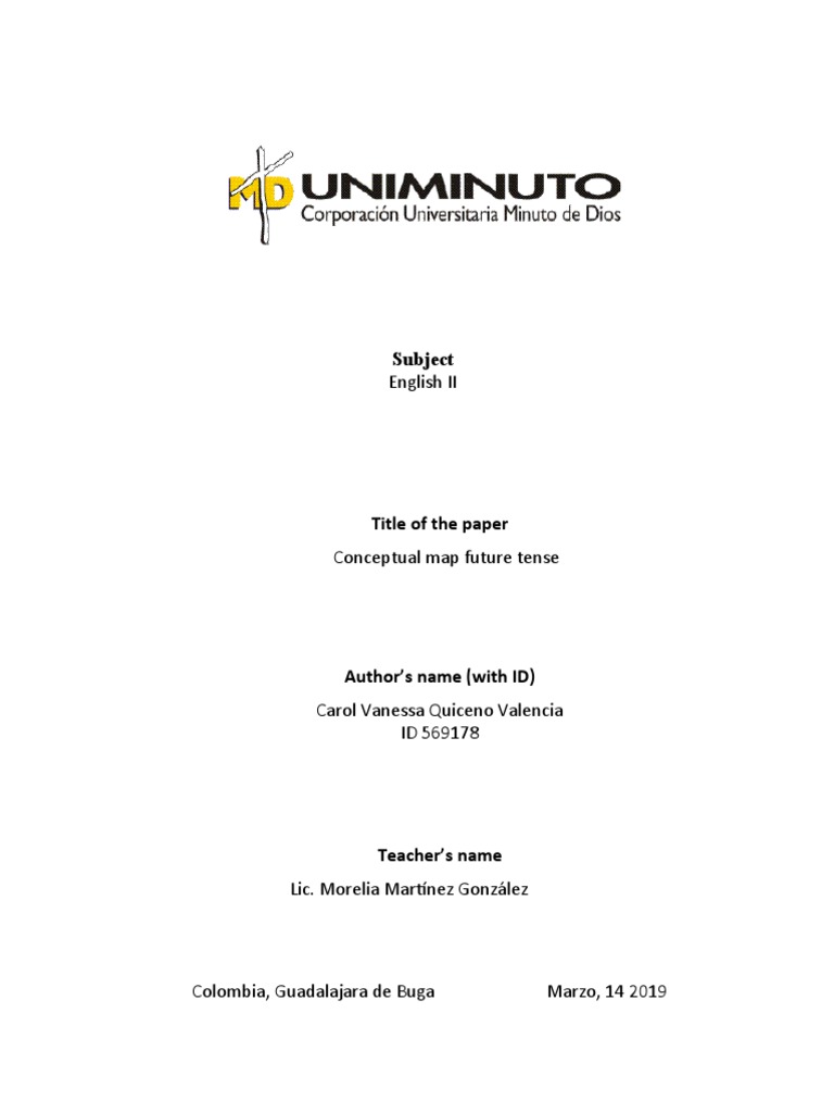 Mapa Conceptual Ingles | PDF