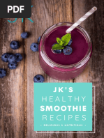 100 Healthy Smoothie Recipes PDF | PDF | Smoothie | Juice