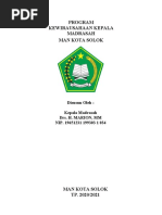 Rencana Pengembangan Madrasah Contoh RPM | PDF