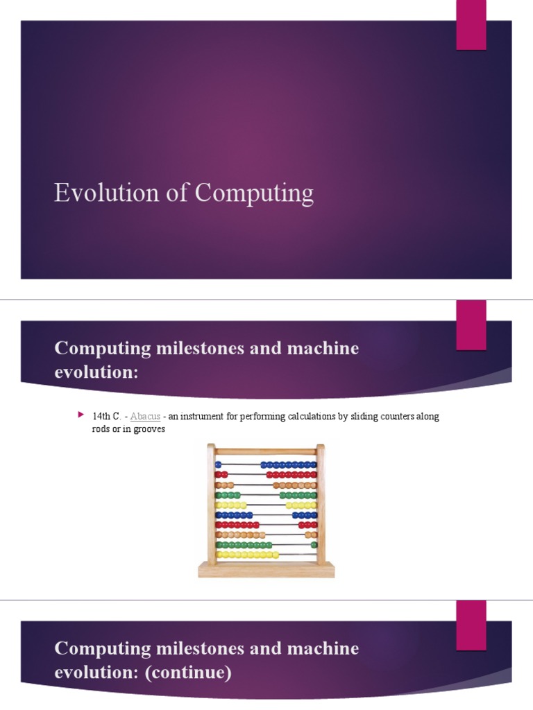 Evolution of Computing | PDF | Integrated Circuit | Macintosh
