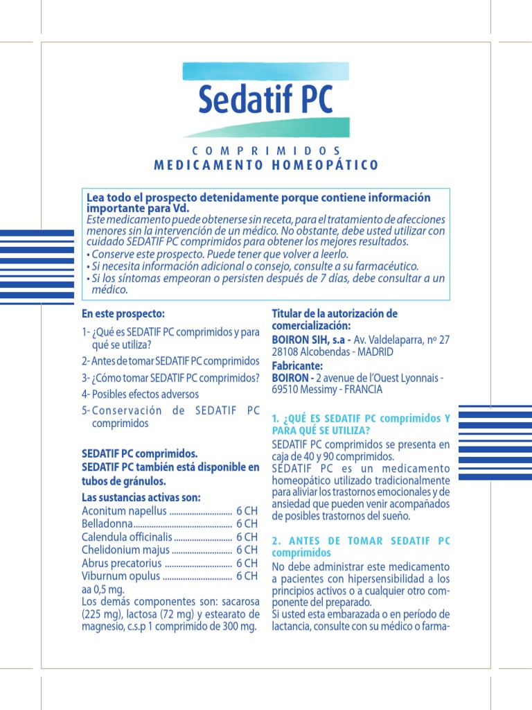 Prospecto | PDF | Medicamentos con receta | Farmacia