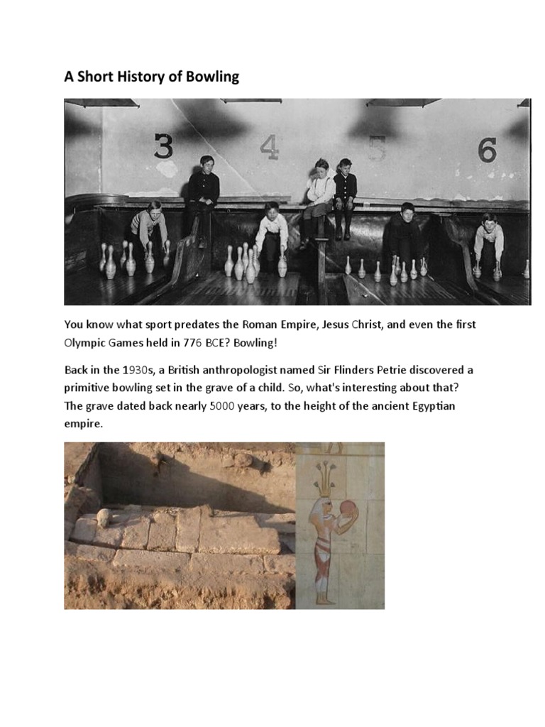A Short History of Bowling | PDF | Leisure