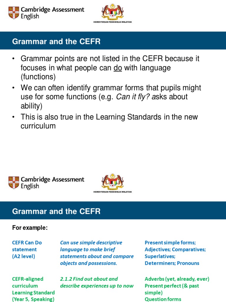 Grammar Framework in Language Learning | PDF | Language Acquisition ...