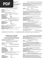 Parabond PVC Cement Safety Data Sheet | PDF | Polyvinyl Chloride ...