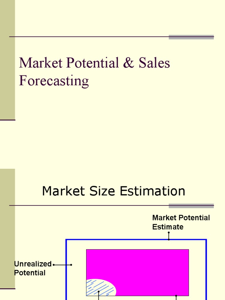 Market & Sales Forecasting Guide | PDF | Career & Growth | Finance ...