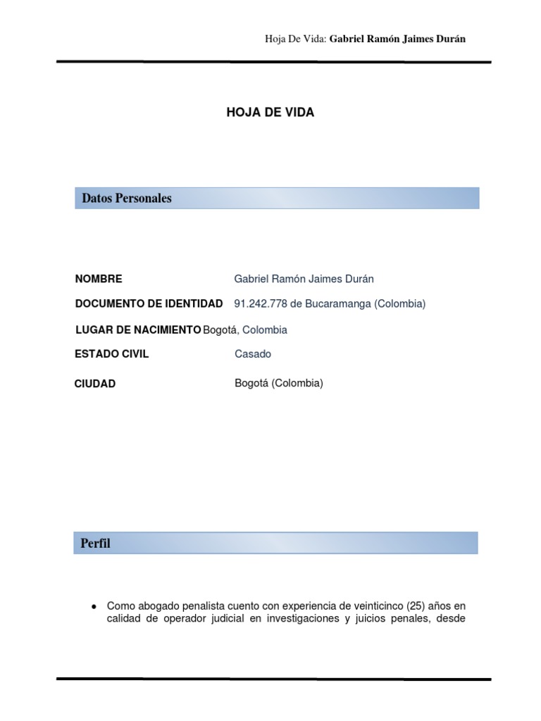 Gabriel Ramon Jaimes Duran | PDF | Procedimiento Criminal | Crimen ...
