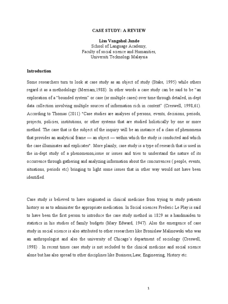 Case Study | PDF | Case Study | Nursing