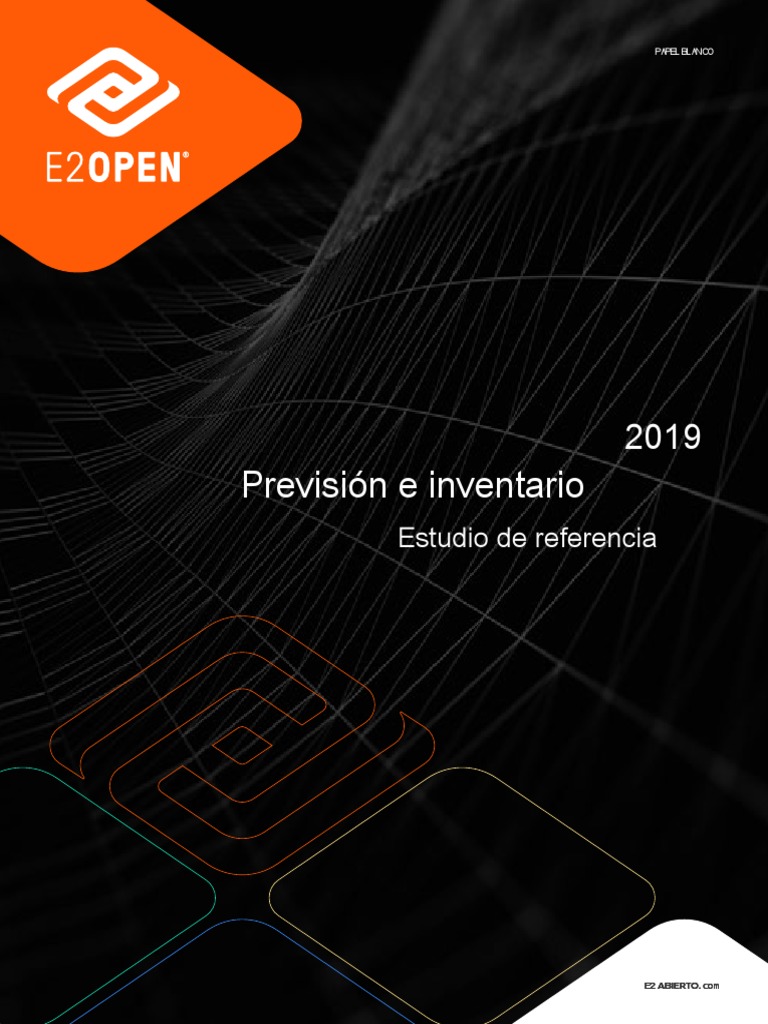 TRADUCCIÓN E2open - 2019 - Forecasting - and - Inventory - Benchmark - Study - White - Paper ...