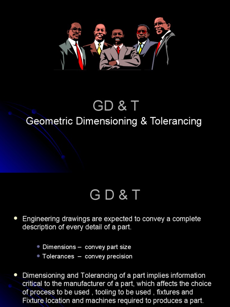 Geometric Dimensioning & Tolerancing | PDF | Geometry | Space