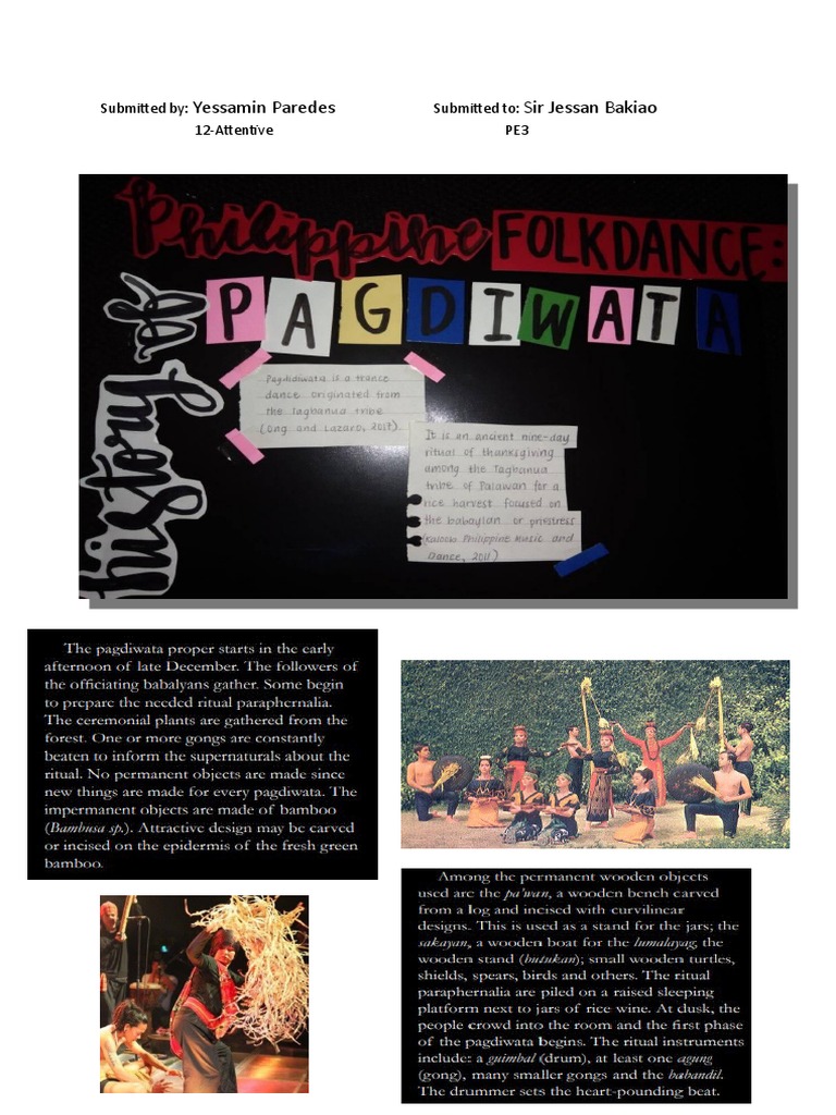 History of Pagdiwata (Paredes) | PDF