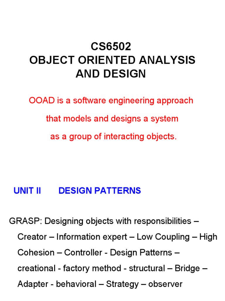 Structural Design Pattern | Download Free PDF | Class (Computer ...