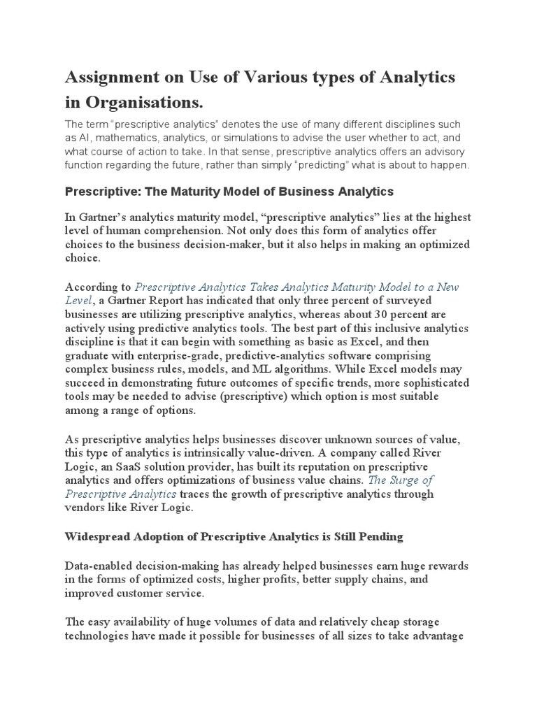 Assignment - 2 ISHA JAIN | PDF | Analytics | Predictive Analytics