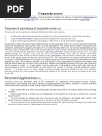 Concrete Cover Specifications For Reinforcement in Different Codes ...