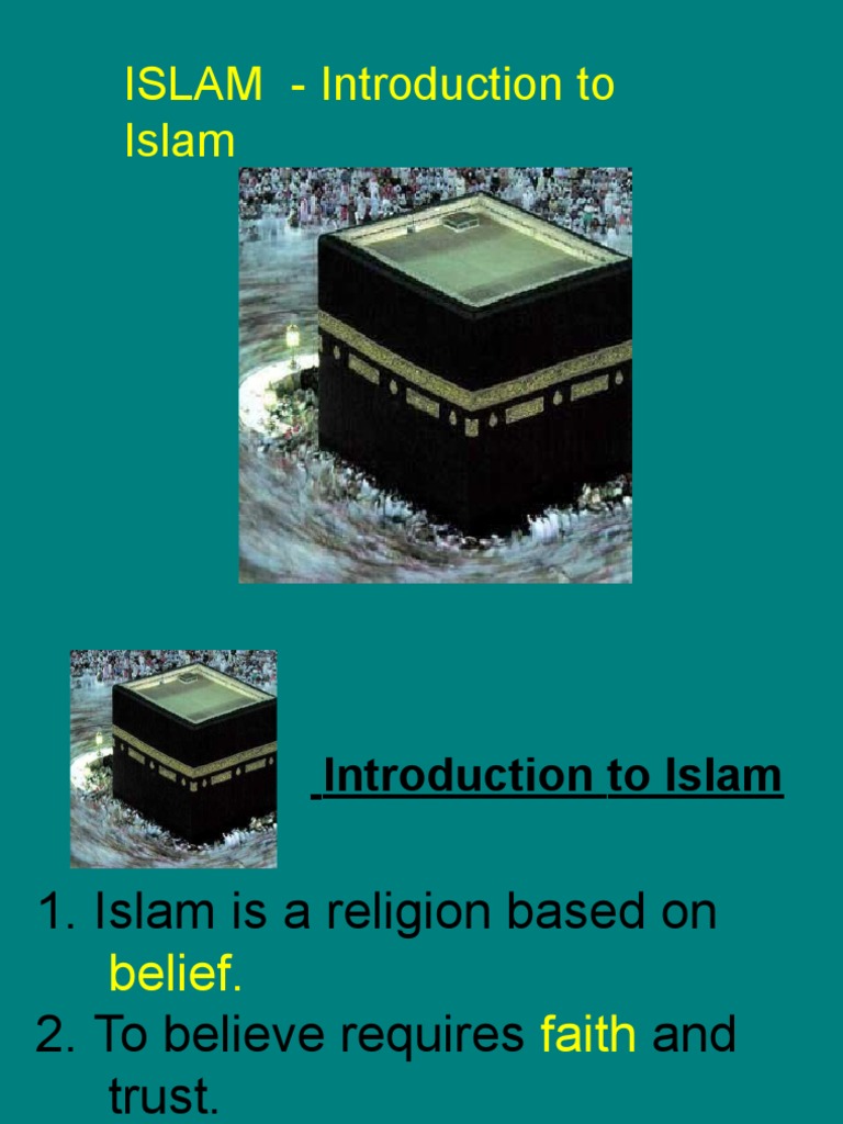 ISLAM - Introduction To Islam | PDF | Abraham | Ishmael
