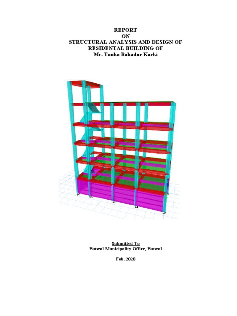 Tanka Karki Report | PDF | Structural Analysis | Earthquake Engineering
