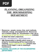 Houseman Job Checklist | PDF | Home & Garden