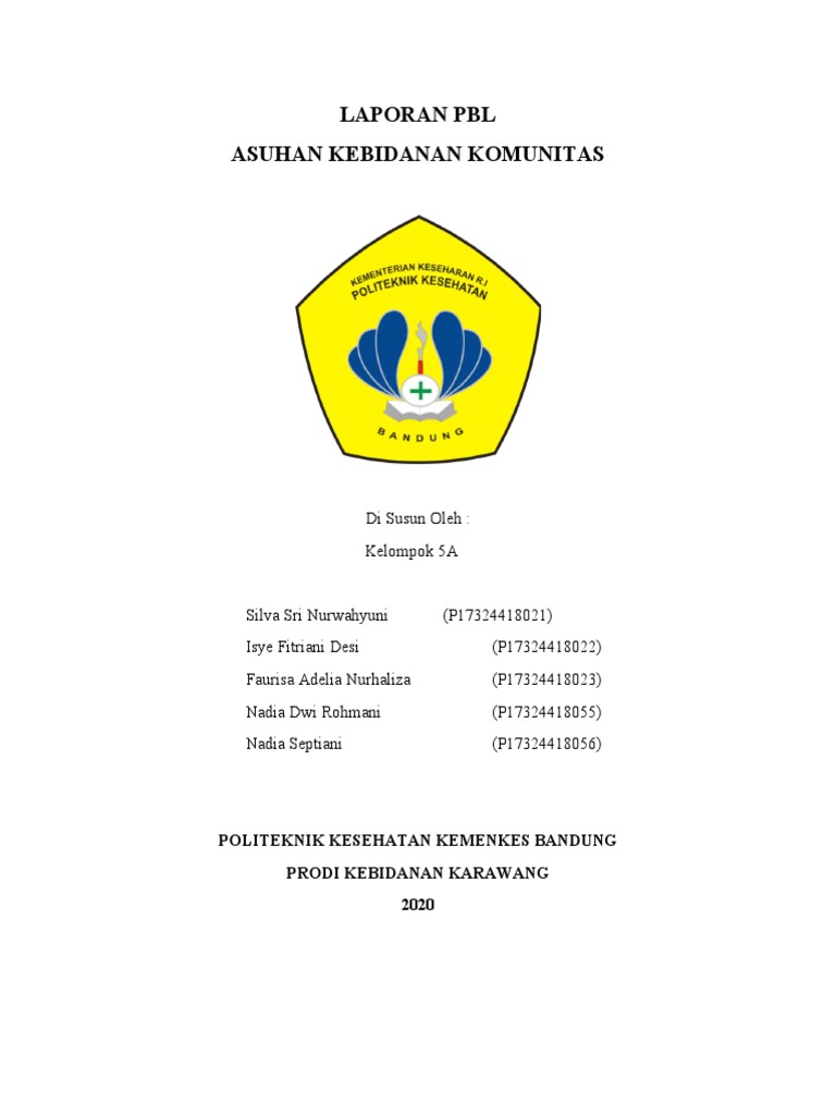 Cover LAPORAN PBL | PDF