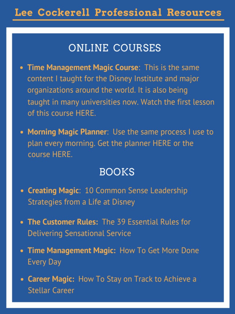 Leadership Strategies from Disney | PDF | Self-Improvement