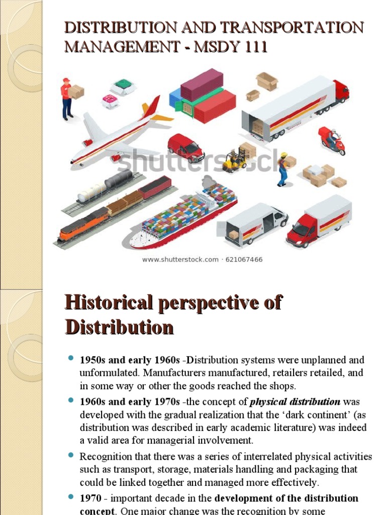 DTM Module I | PDF | Supply Chain Management | Logistics