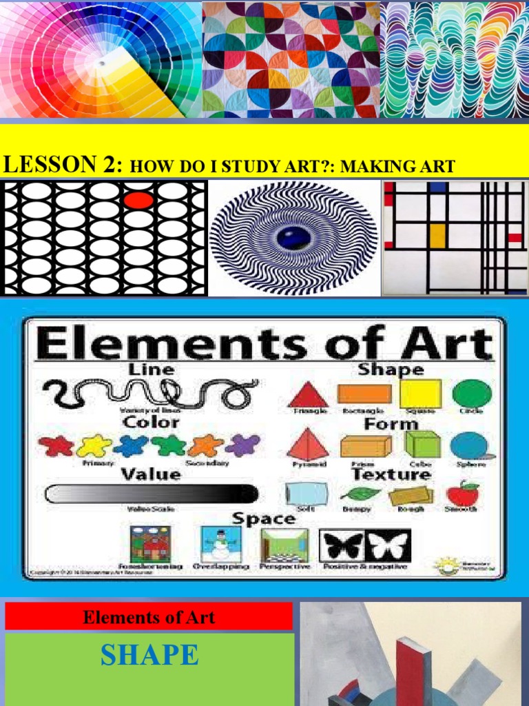 Lesson 2 Elements of Art | PDF | Vision | Nature