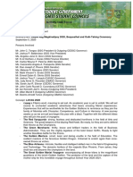 Induction and Oath Taking Program | PDF | Educational Stages | Students