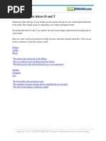 Cicely Berry Voice Warm-Up Exercises | PDF | Wellness