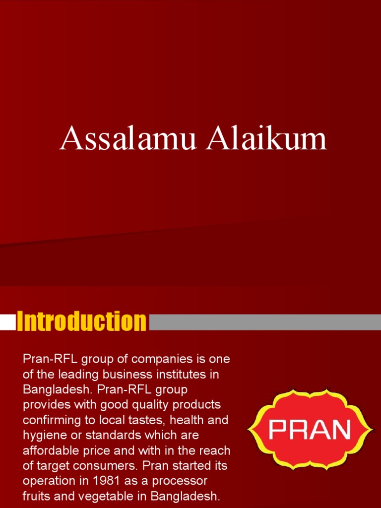 Pran | PDF | Business | Finance & Money Management