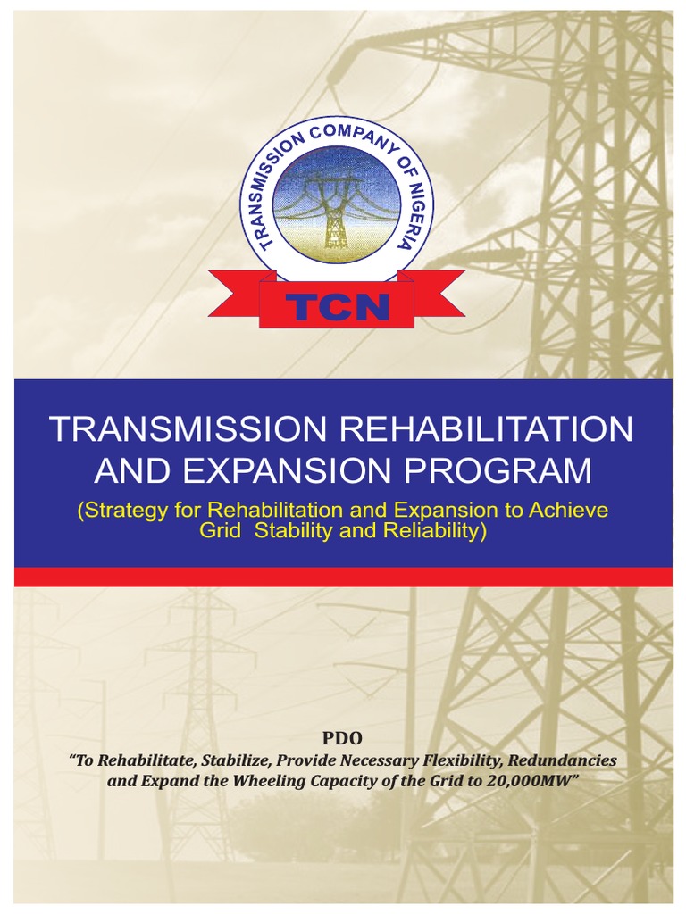 Transmission Rehabilitation and Expansion Program (TREP) | PDF ...