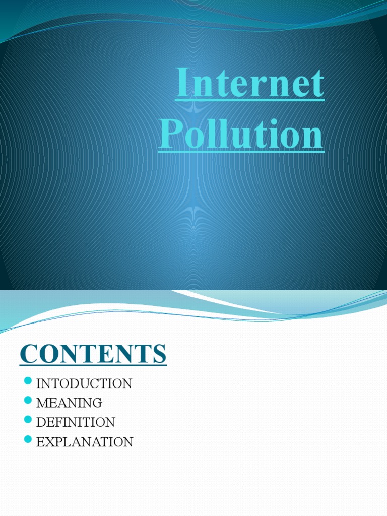 E Pollution | PDF | Data Center | Internet