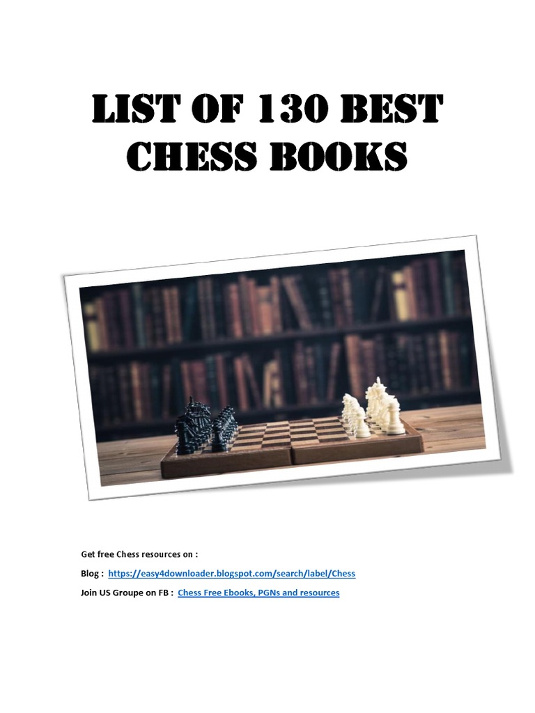 List of 130 Best Chess Books PDF | PDF
