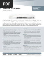 Fortigate 200F Series: Data Sheet | PDF | Computer Network | Cloud Computing