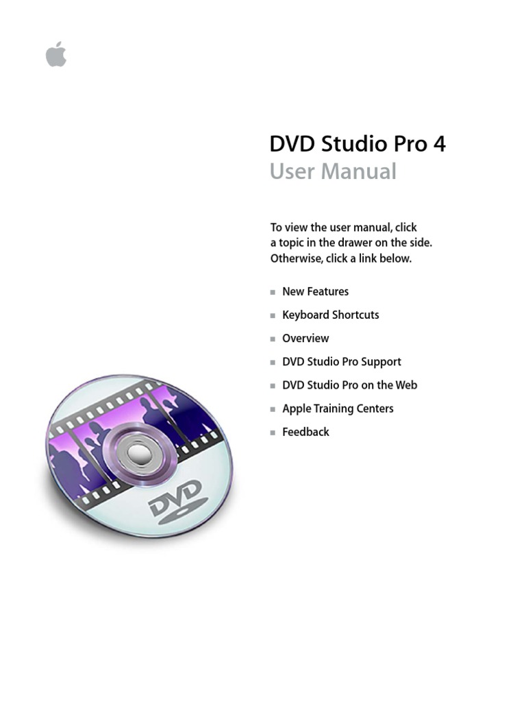 DVD Studio Pro User Manual | PDF | Video | Dvd