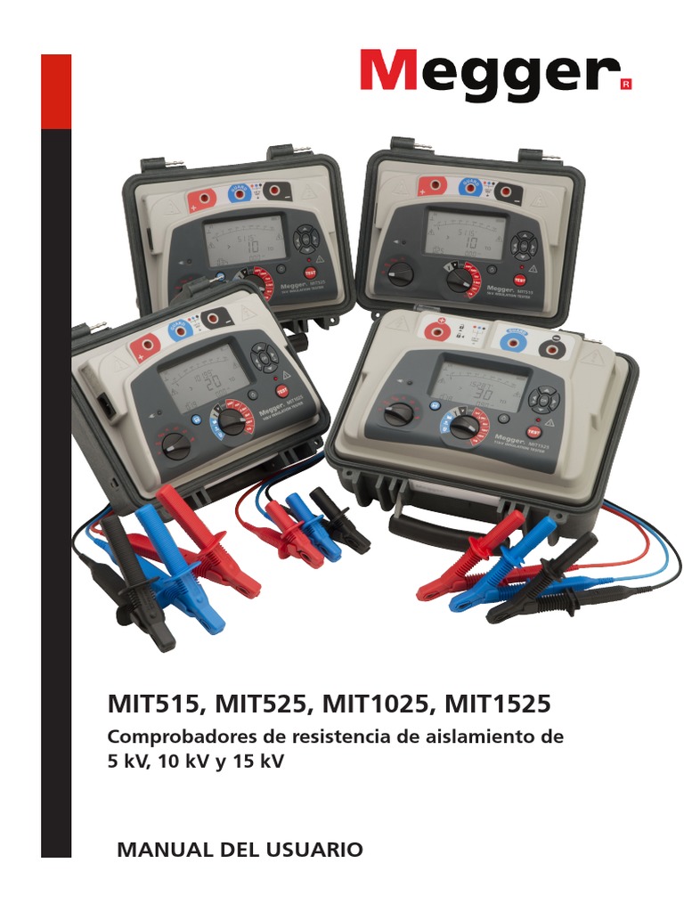 MIT515 - MIT525 - MIT1025 - MIT1525 - Manual Usuario | PDF | Aislador ...
