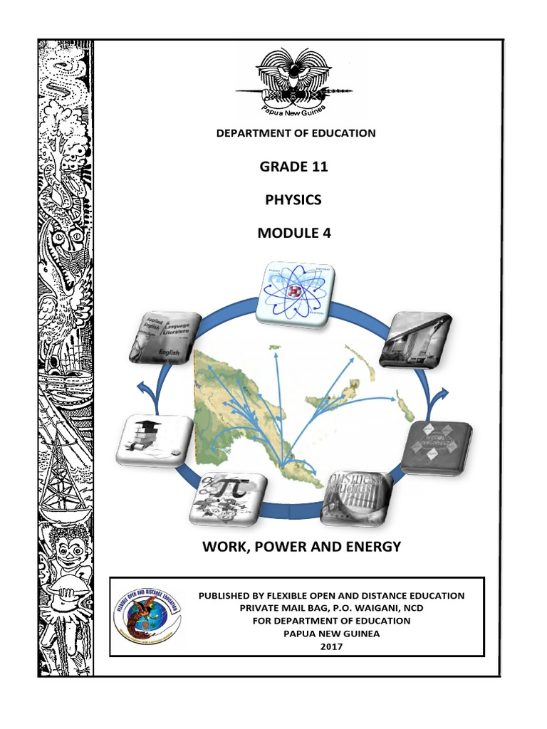 Grade 11 Physics Module4 | PDF | Potential Energy | Power (Physics)