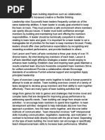 Team Building Proposal | PDF | Team Building | Emergence